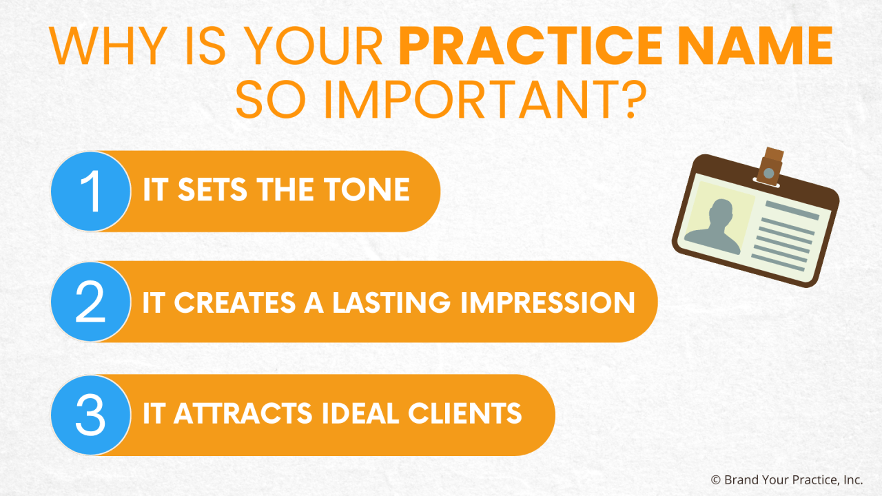 How To Name Your Private Practice: Ultimate Guide - Brand Your Practice